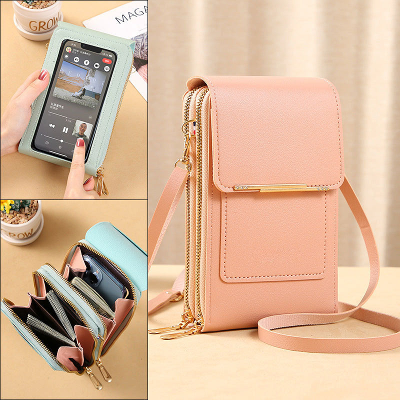 👜 📱 Women's Touch Screen Messenger Bag – Smart Phone Charging, Anti-Th ...